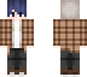 boy plaid jacket | Minecraft Skin