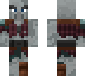 Exploded Pillager | Minecraft Skin