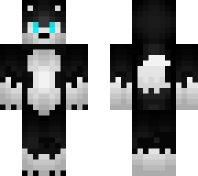 Husky black | Minecraft Skin