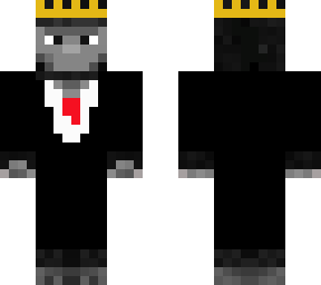 Monkey In Suit | Minecraft Skins