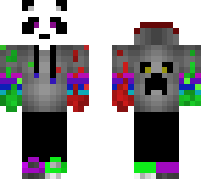 panda gamer | Minecraft Skin