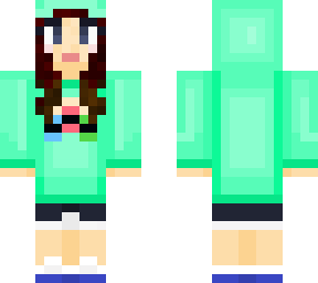 PPG Hoodie (mint) | Minecraft Skin