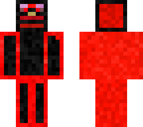 Redstone Person | Minecraft Skin