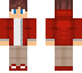 Chop red Jacket | Minecraft Skin