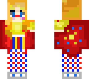 Clown Girl | Minecraft Skin