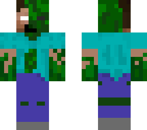 Herobrine Zombie (2) | Minecraft Skin