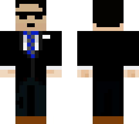 Kingsman With Removable Suit | Minecraft Skin