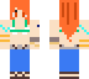 nami one piece | Minecraft Skins