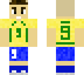 ronaldo nazario | Minecraft Skins
