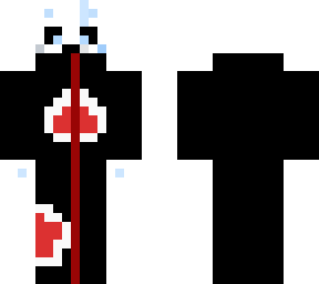 sans akatsuki dumbass fixed | Minecraft Skin