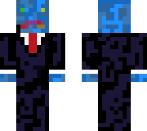 The disgusted lapis monster | Minecraft Skin