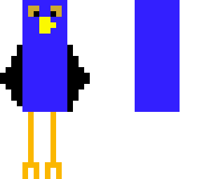 Fixed Blue Bird Minecraft Skins