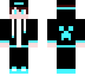 Cool blue boy | Minecraft Skin