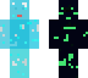 dark and light | Minecraft Skin