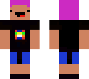 derpy rubiks cube skin remake | Minecraft Skin