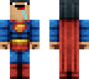 derpy superman | Minecraft Skin