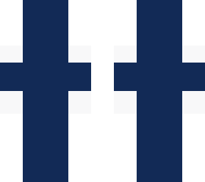 Finnish flag | Minecraft Skin
