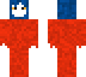 fire and ice monkey | Minecraft Skin