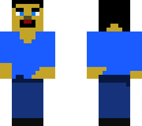 Flat Steve | Minecraft Skin