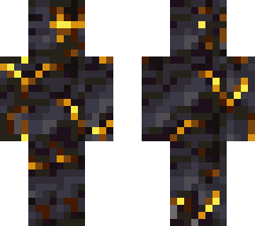 Gilded Blackstone Skin | Minecraft Skin
