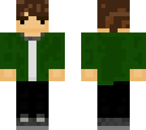 Green Jacket | Minecraft Skin