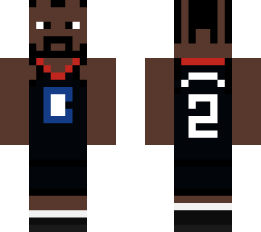 Kawhi Leonard Clippers Statement V2 | Minecraft Skin