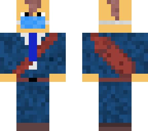 Minecraft Veteran Suit Covid Edition | Minecraft Skin