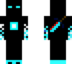 Remake of Ice god | Minecraft Skin