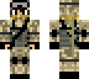 Desert Soldier | Minecraft Skins