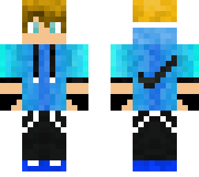 Blue Nike Boy | Minecraft Skins