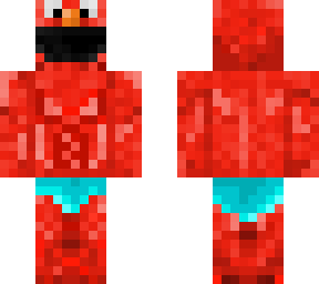 buff elmo | Minecraft Skins
