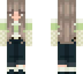 Crowded Wonders -=- Female Spring Outfit | Minecraft Skin