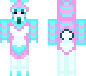 Cupid Sabertooth Tiger Fursuit | Minecraft Skin