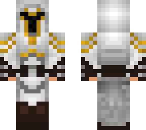 Gray Jedi Joc Knight Temple Guard | Minecraft Skin