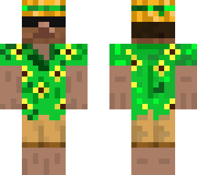 green summer steve | Minecraft Skin