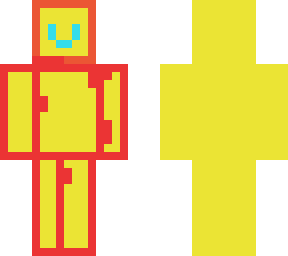 iron man derp | Minecraft Skin