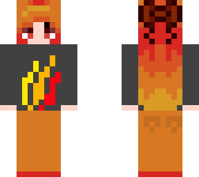 Lava Girl | Minecraft Skins