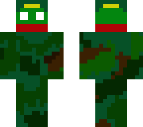 lithuania in a ghille suit | Minecraft Skin