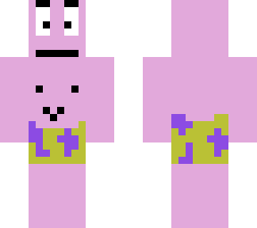 spongebob patrick star nickalodeon cartoon | Minecraft Skins
