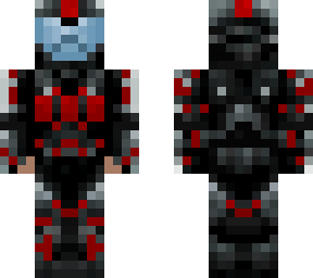 Super red ODST 2020 | Minecraft Skin