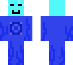 Blue Lightning | Minecraft Skin