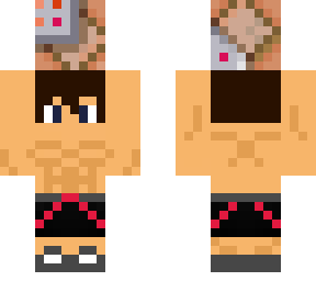 Buff Kid Hacker | Minecraft Skin