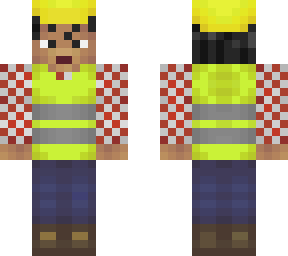Construction Worker | Minecraft Skin