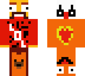 Faces everywhere | Minecraft Skin