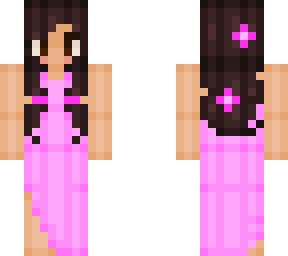 in my prom dress | Minecraft Skin