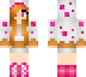 pink cake girl | Minecraft Skin
