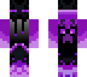 Purple Enderman | Minecraft Skin