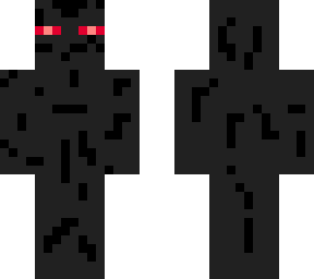 Red enderman | Minecraft Skin