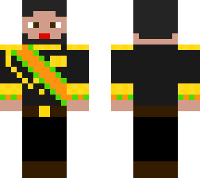Admiral General Aladeen Black | Minecraft Skin
