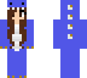Blue Dino | Minecraft Skins